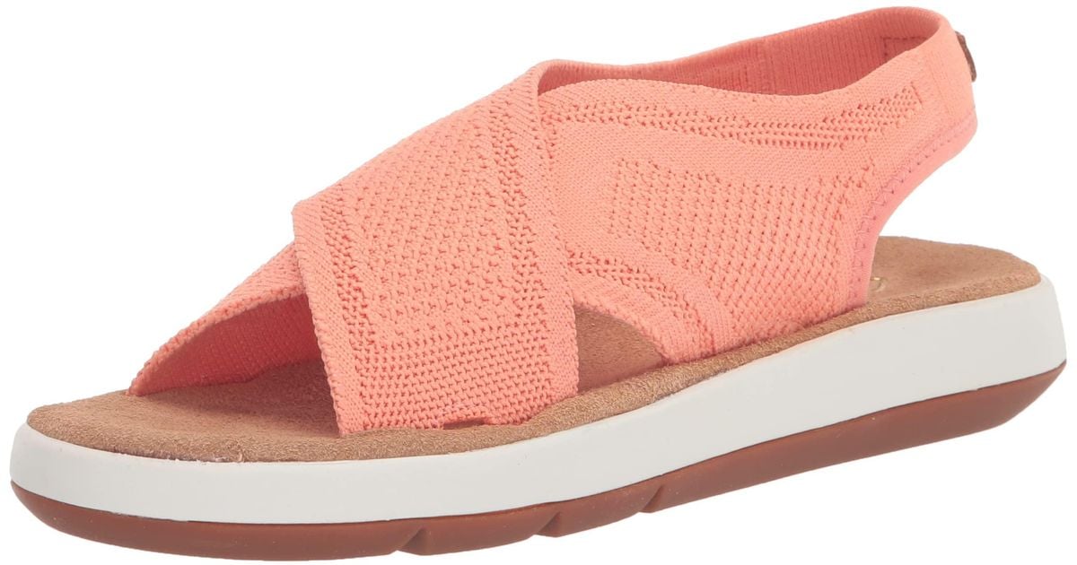 Clarks Jemsa Dash Slide Sandal in Black | Lyst