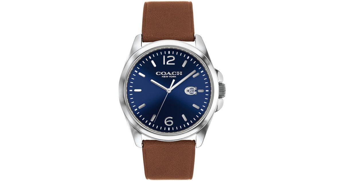 COACH Greyson Watch| A Refined Symbol Of Elegance And Versatility ...