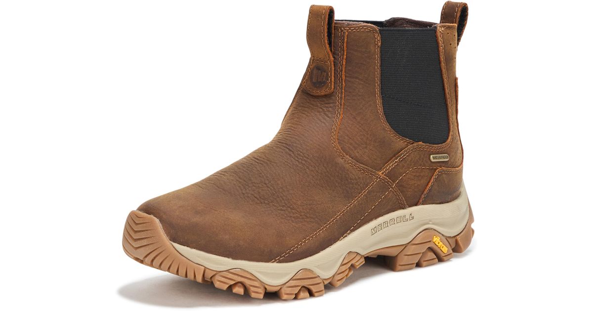 Merrell Moab Adventure 3 Chelsea Wp Hiking Boot in Brown for Men | Lyst