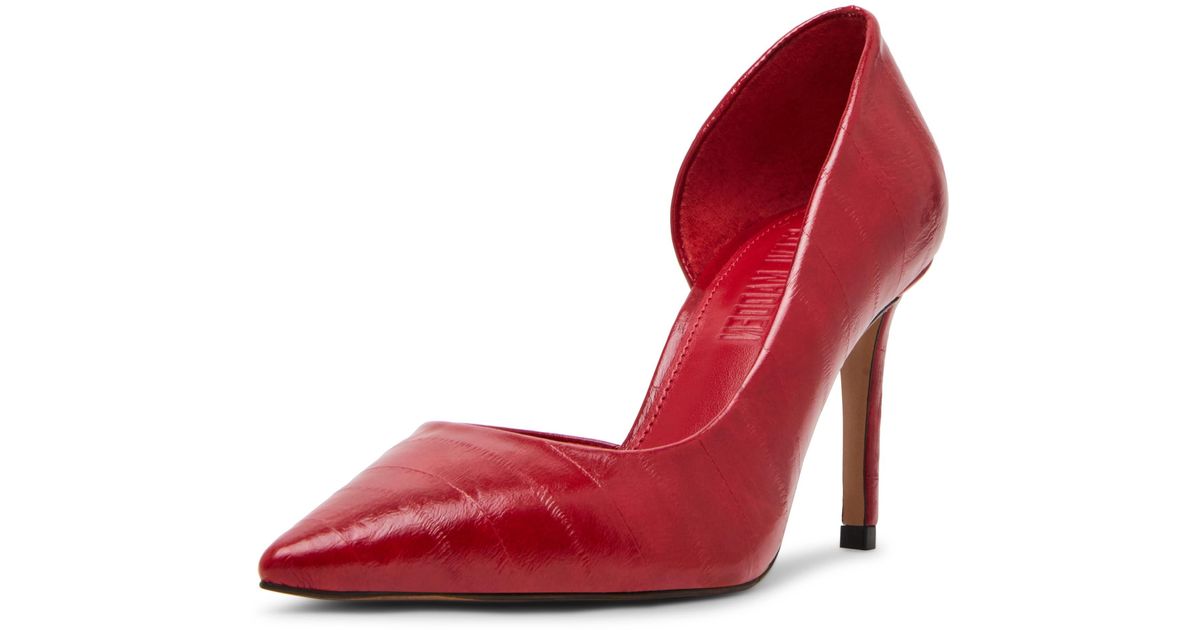 Steve Madden Nula Pump in Red | Lyst