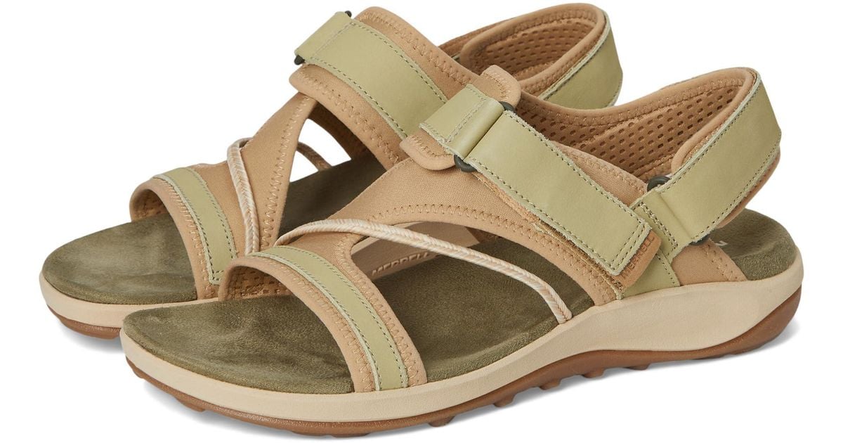 Merrell Terran 4 Backstrap Sandal in Green | Lyst