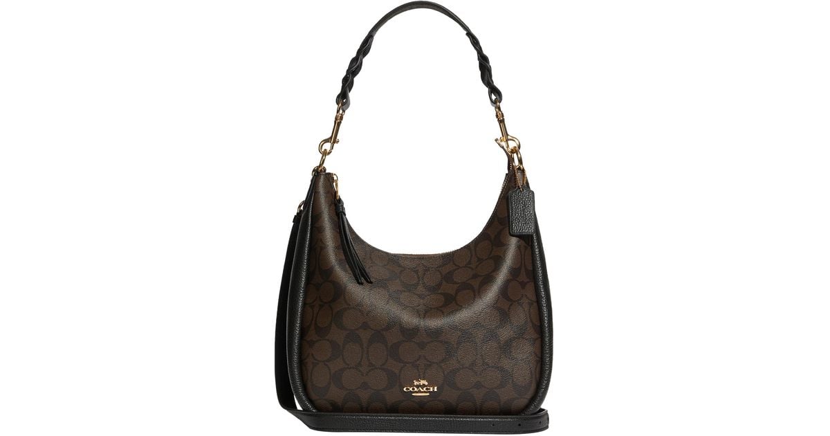 COACH Jules Hobo in Black | Lyst