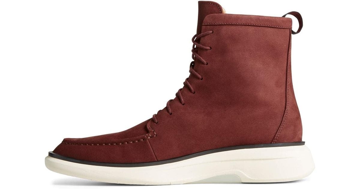 Sperry Top-Sider Legend Commodore Fashion Boot in Red for Men | Lyst