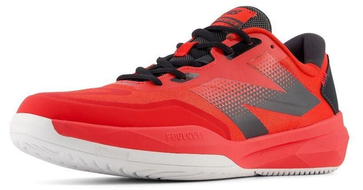 New Balance Fuelcell 796 V4 Hard Court Tennis Shoe in Red for Men | Lyst