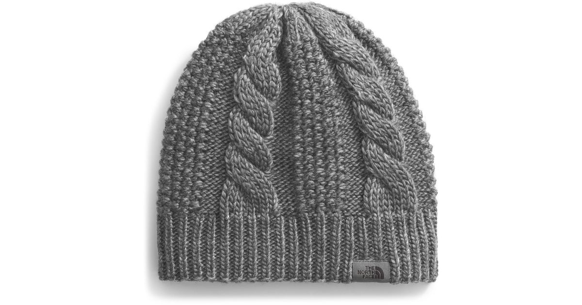 The North Face Oh Mega Lined Beanie | Deep Fit in Grey | Lyst UK