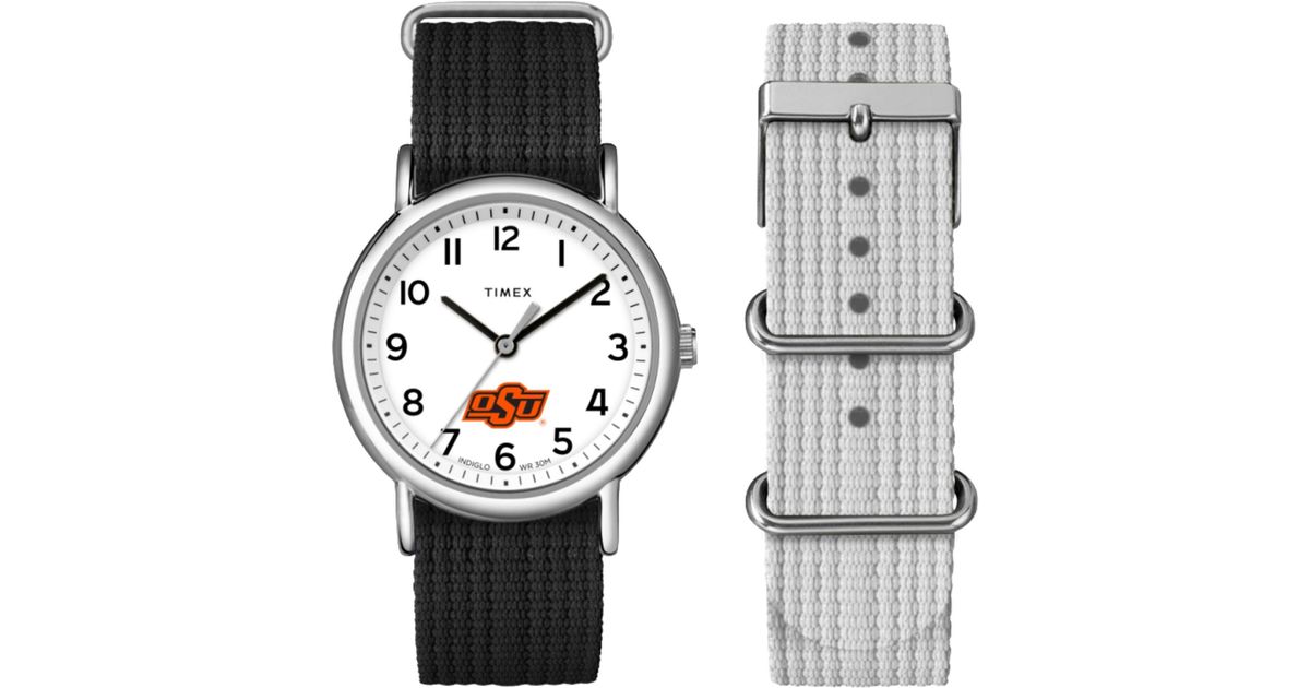 Timex Oklahoma State in Metallic | Lyst