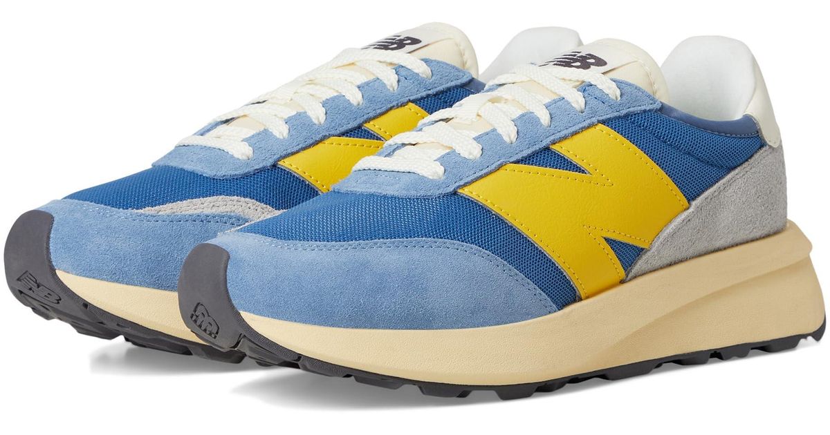 New Balance 370 Sneaker in Blue | Lyst UK