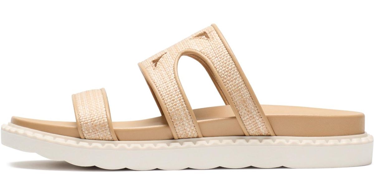 Kate Spade Duo Raffia Sport Sandal in Natural | Lyst
