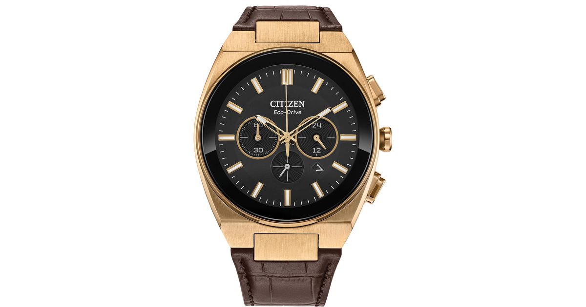 Citizen Eco-drive Modern Eco Watch in Metallic for Men | Lyst