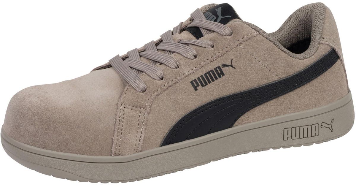 PUMA Iconic Suede Low Eh Oxford in Brown for Men | Lyst