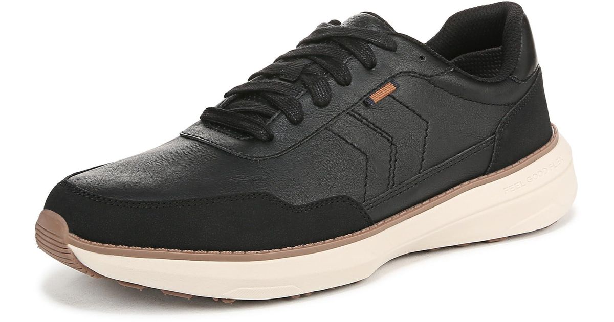 Dr. Scholls Dr. Scholl's S Jake Retro Sneaker Black Smooth 12 M for Men ...
