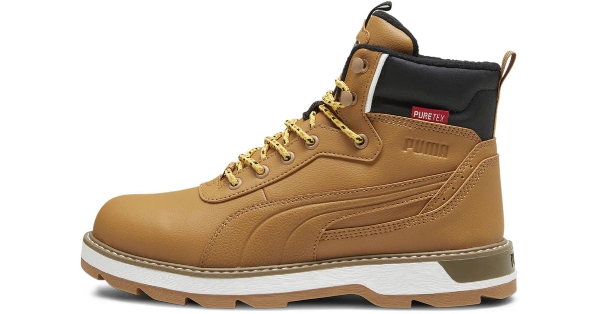 PUMA Desierto V3 Combat Boot in Brown for Men | Lyst