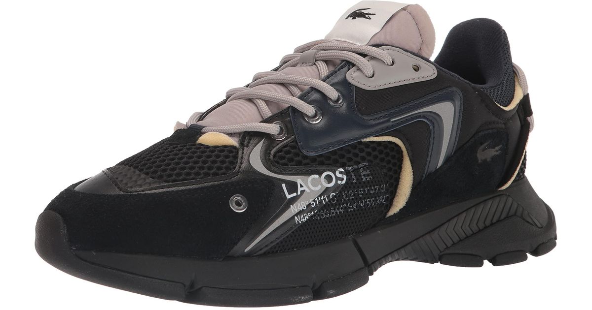 Lacoste L003 Neo 123 1 Sma /navy Trainers in Black for Men | Lyst