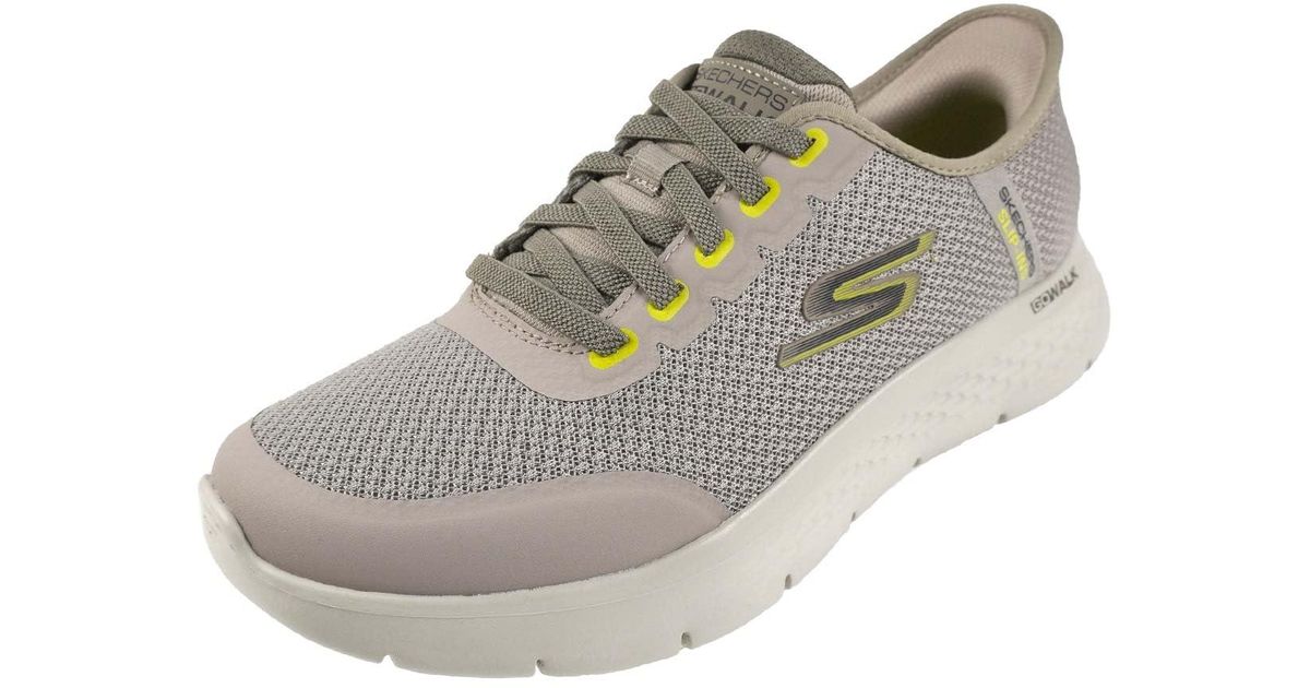 Skechers Go Walk Flex Netro Hands Free Slip-ins Sneaker in Gray for Men ...