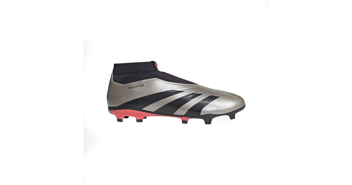 adidas Predator League Laceless Firm Ground Sneaker in Black | Lyst