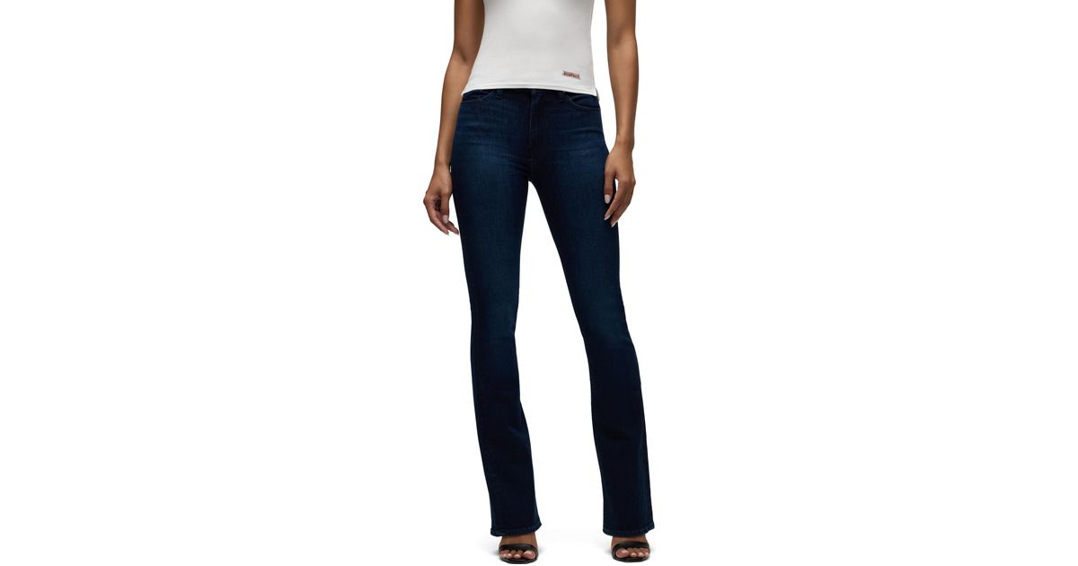 Hudson Jeans Barbara High Rise Petite Bootcut Jean in Blue | Lyst