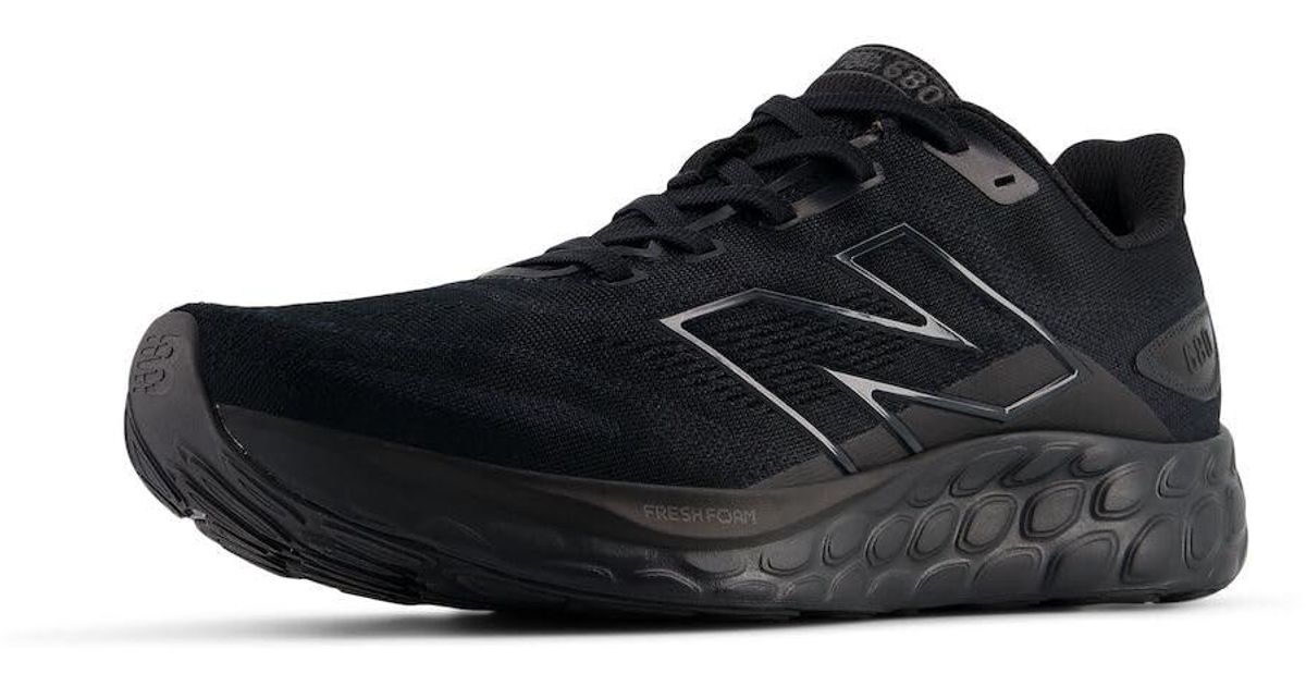 New Balance Fresh Foam 680V8 (/Phantom) Shoes in Black for Men | Lyst