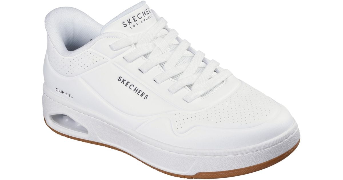 Skechers Uno Ctl-laying Low Hands Free Slip-ins Sneaker in White for Men | Lyst UK