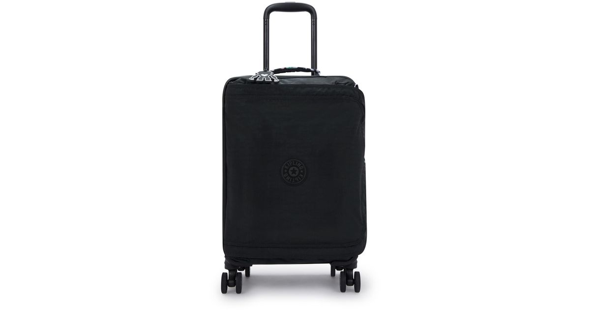 Kipling Spontaneous Small Web Softside Spinner Wheel Luggage in Black ...