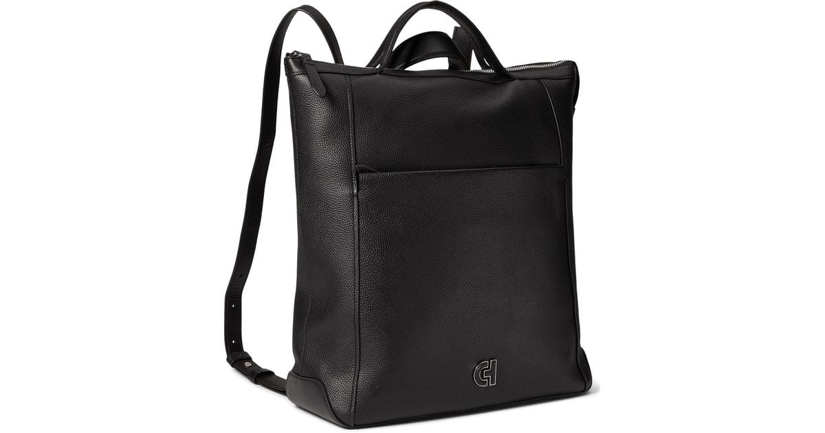 Cole Haan Grand Ambition Large Convertible Backpack in Black | Lyst