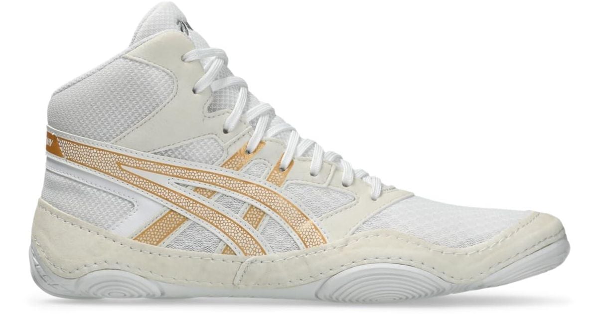 Asics Snapdown 4 Wrestling Shoe in White for Men Lyst UK