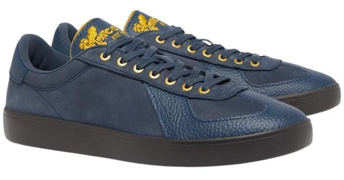 Lacoste Baseshot Pro Sneaker in Blue for Men | Lyst
