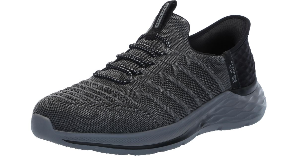 Skechers Usa Garner-orston Moccasin in Black for Men | Lyst UK