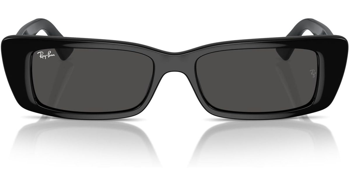 Ray-Ban Rb4425f Teru Low Bridge Fit Sunglasses in Black | Lyst UK