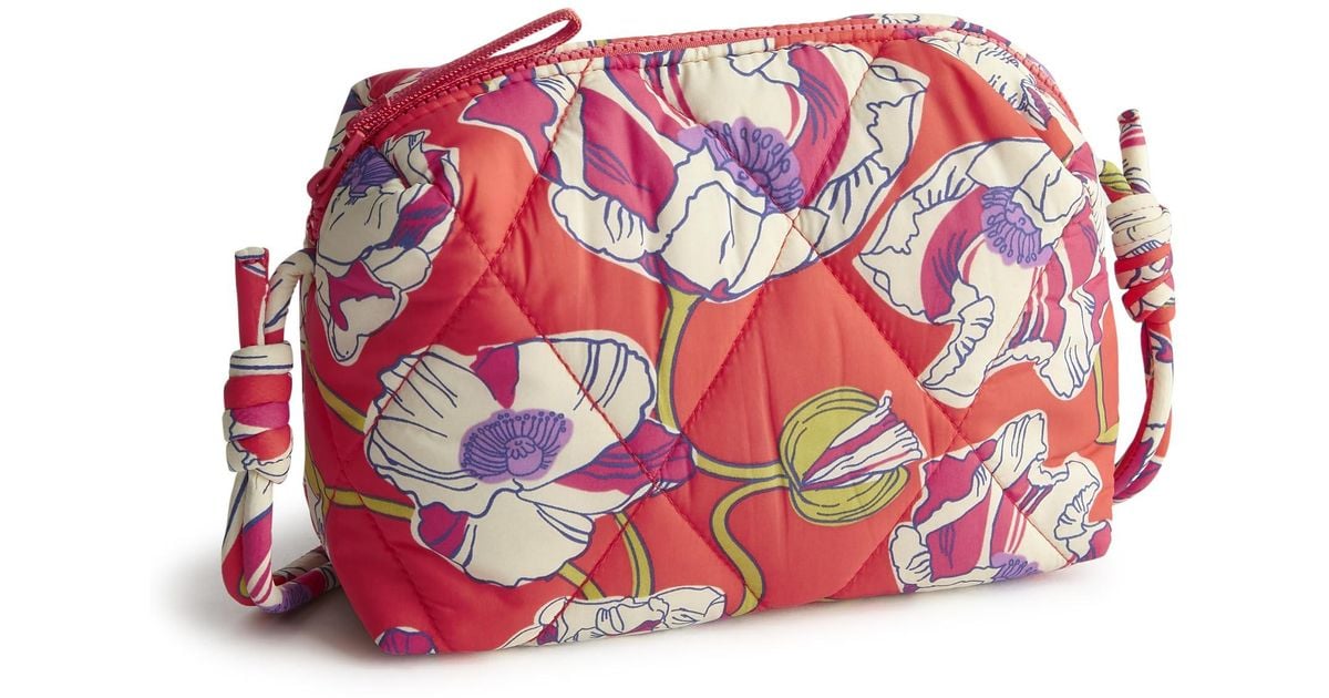 Vera Bradley Featherweight Blake Crossbody in Red | Lyst