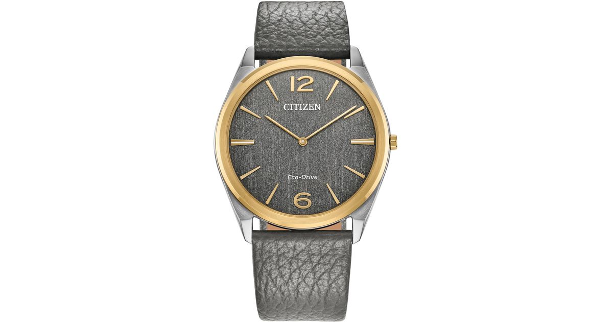 Citizen Eco-drive Dress Classic Eco Watch in Metallic | Lyst
