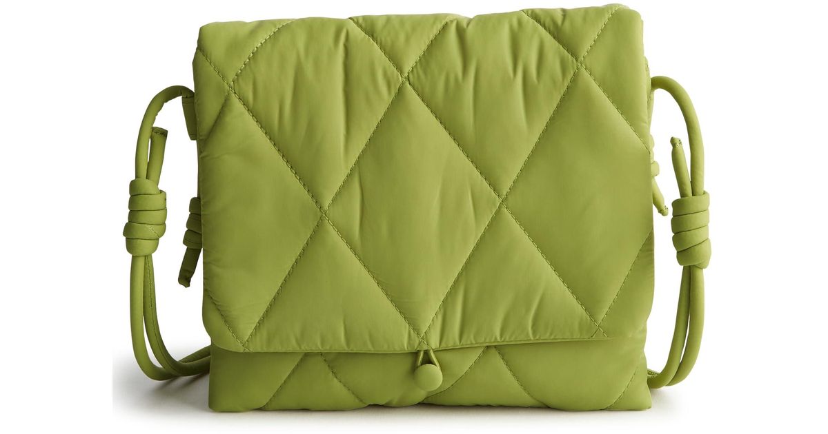 Vera Bradley Featherweight Baird Hipster Crossbody in Green | Lyst