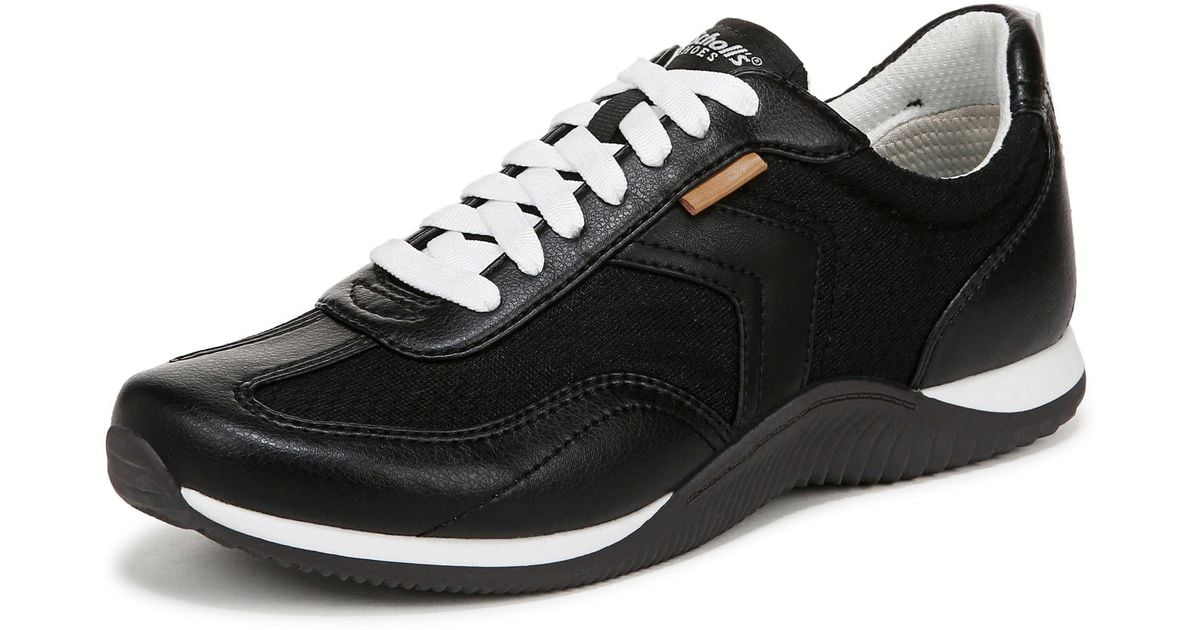 Dr. Scholls S Good Ol Days Sneaker Black Fabric 8 M | Lyst