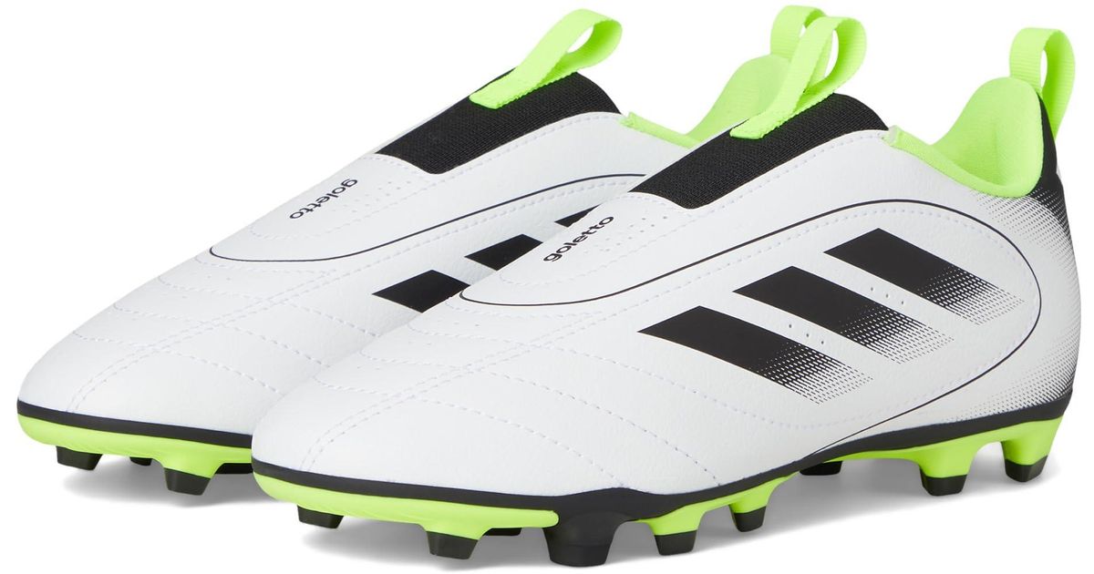 adidas Goletto Ix Laceless Firm Multi Ground Sneaker in White | Lyst