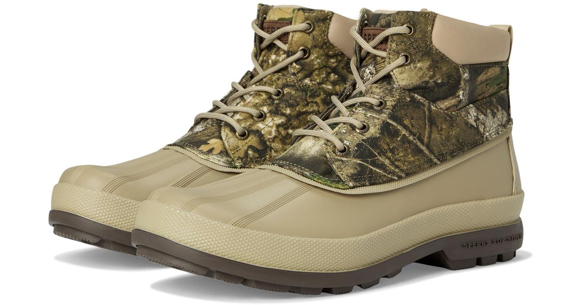 Sperry Top-Sider Cold Bay Chukka Realtree Boots 13 M (D) Rubber in ...