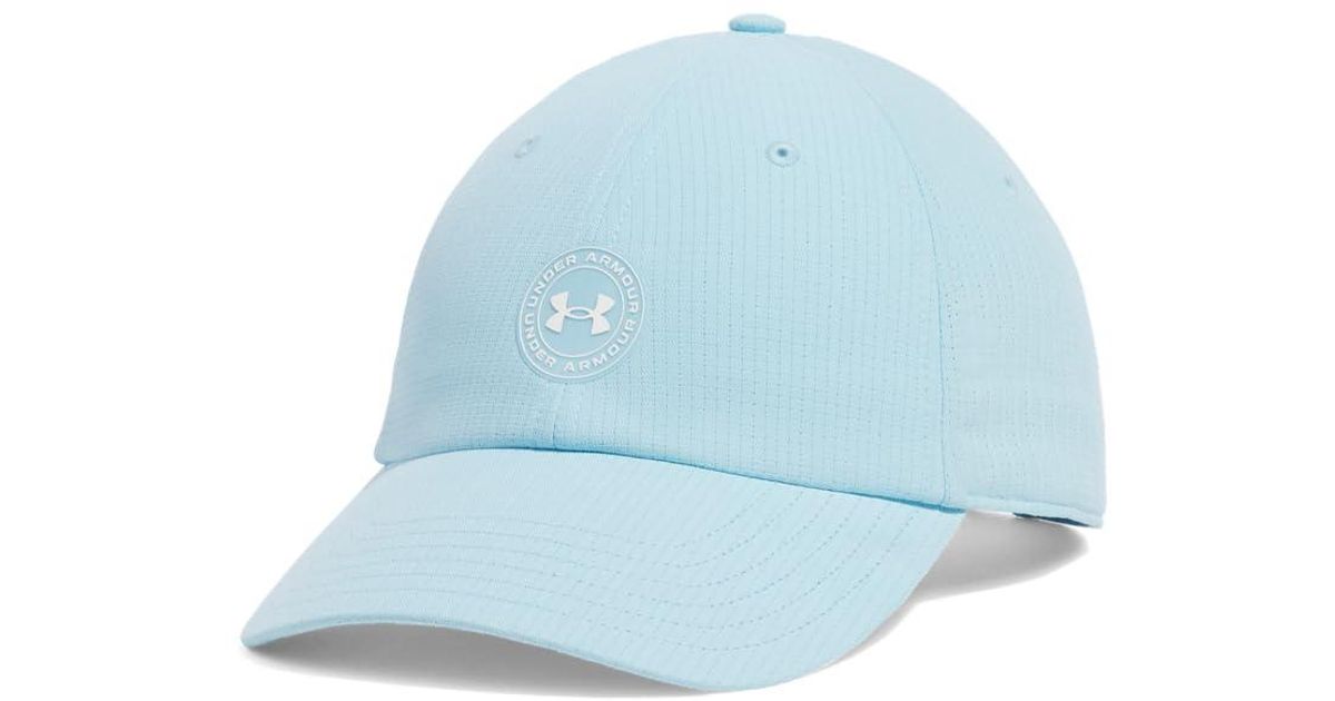 Under Armour S Iso-chill Armourvent Adjustable Hat, in Blue | Lyst