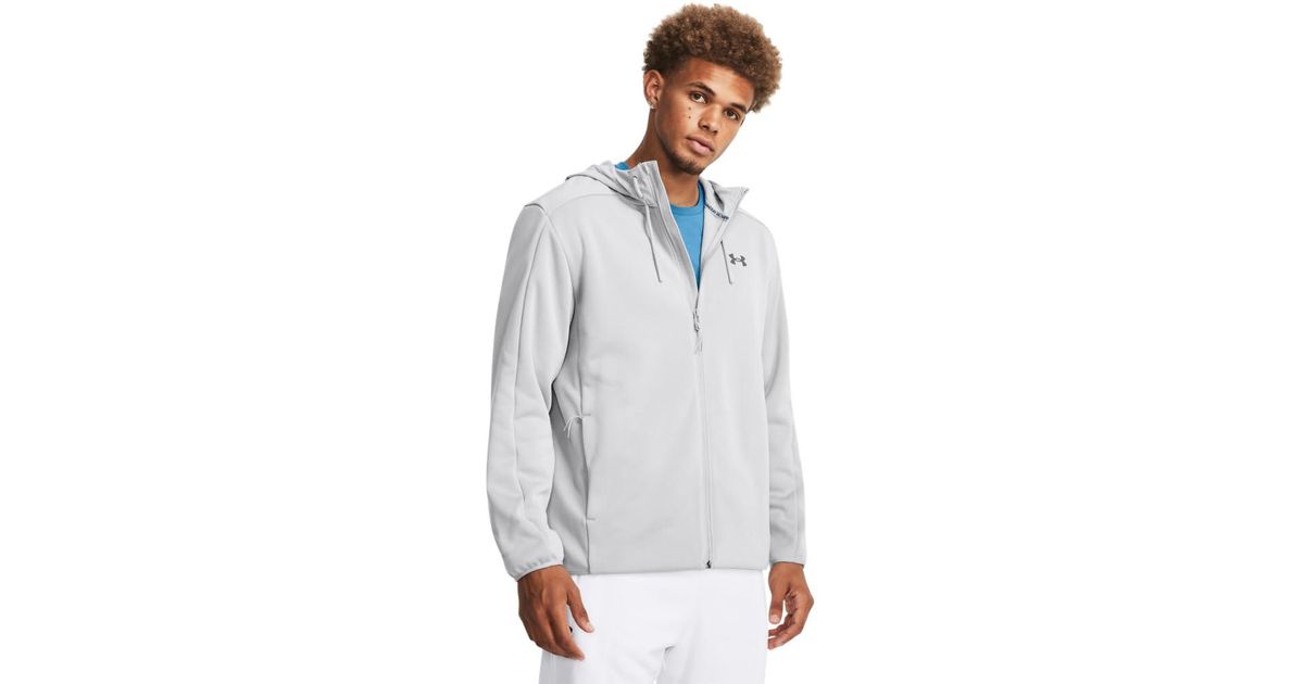 Under Armour Essential Swacket in Blue for Men | Lyst