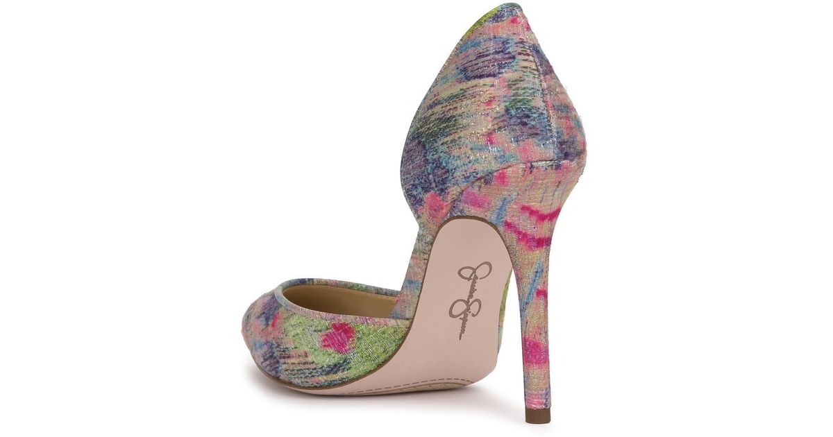 Jessica Simpson Prizma D'orsay Pump in White | Lyst