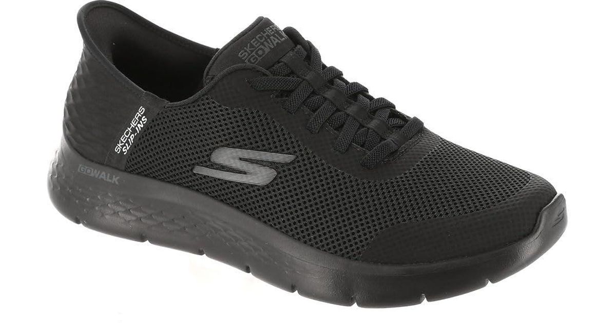 Skechers Go Walk Flex Hands Free Slip-ins Sneaker in Black for Men ...