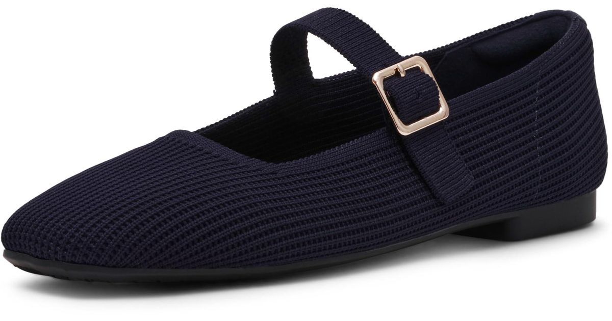 Anne Klein Mabel Ballet Flat in Blue | Lyst