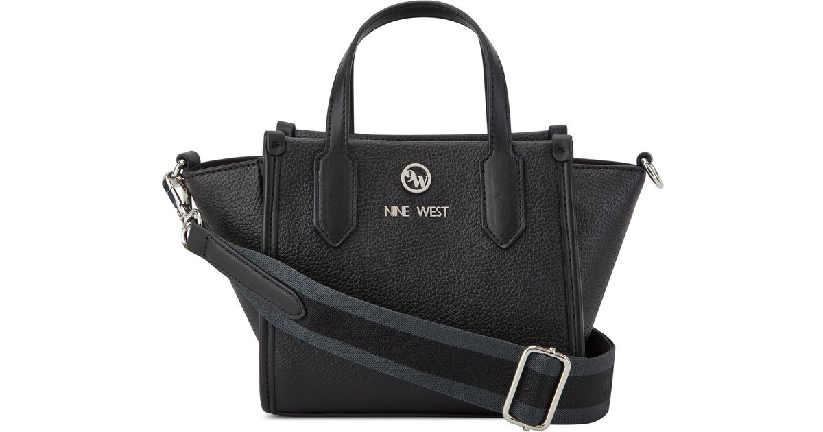 Nine West RIGGS Mini Tote in Black | Lyst
