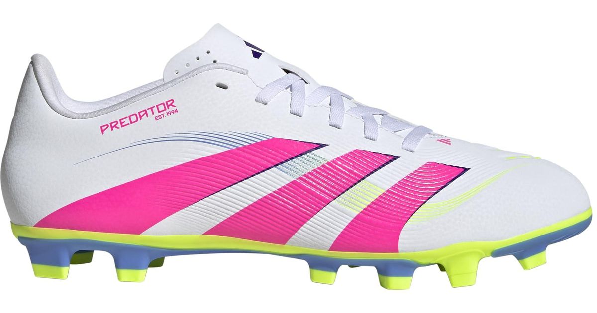 adidas Predator Club Firm Multi Ground Soccer Cleats Sneaker in Pink | Lyst
