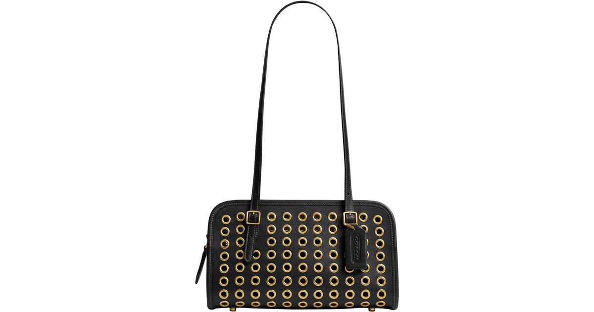 COACH Swing Zip in Black | Lyst