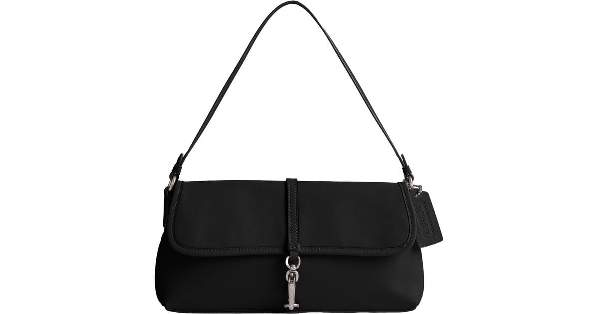 COACH Glovetanned Leather Hamptons Bag in Black | Lyst
