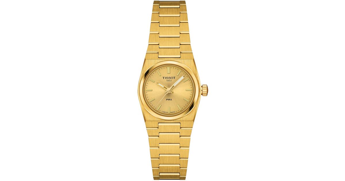 Tissot Prx Quartz in Metallic | Lyst