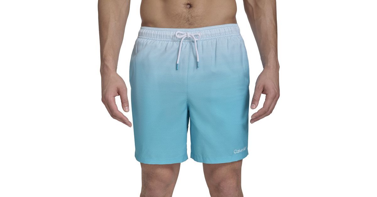 Calvin Klein Swim Swim Trunk,atlantis,large in Blue for Men | Lyst UK