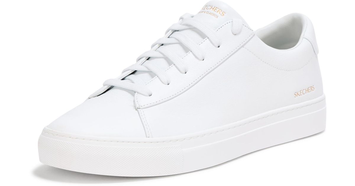 Skechers Arch Fit Legend-top Notch Sneaker in White | Lyst
