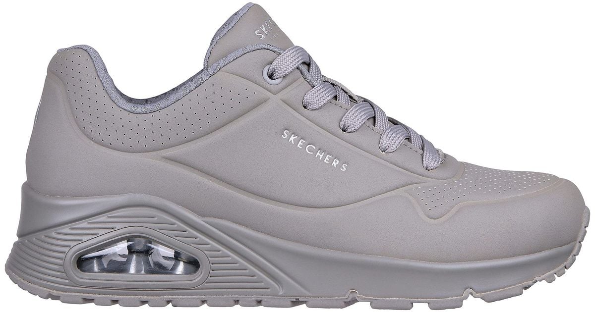 Skechers Uno Sneaker in Gray | Lyst