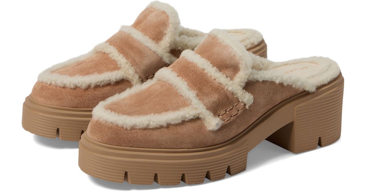 Stuart Weitzman Lennox Mules | Lyst