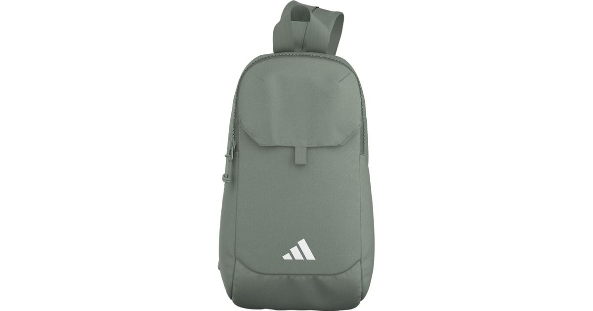adidas Essentials 3 Sling in Green | Lyst