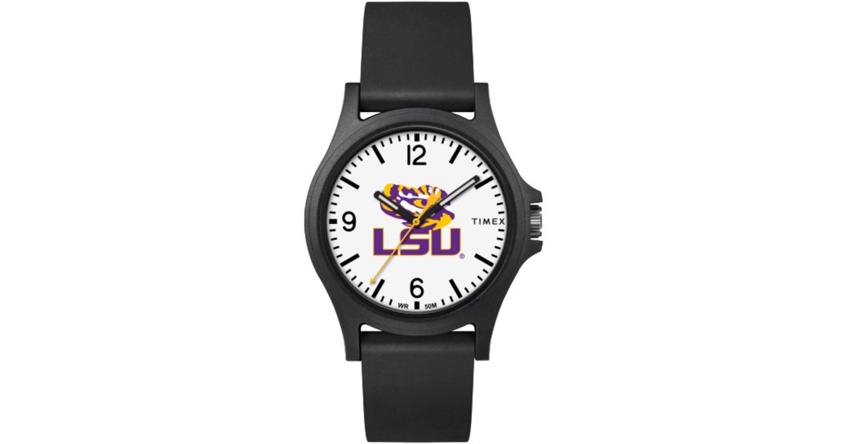 Timex Men's Arena 40mm Watch - Lsu Tigers in Black for Men | Lyst
